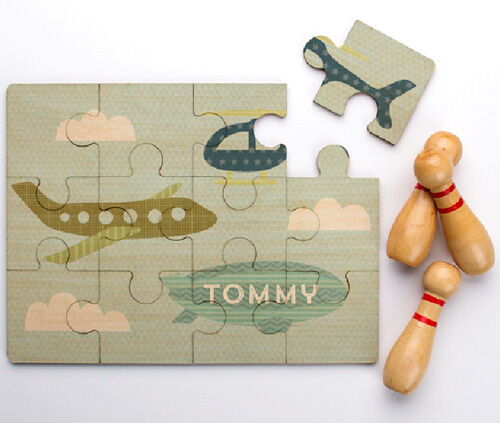 Adorable new personalised jigsaw puzzle designs from tinyme