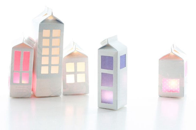 14 things to make with recycled milk cartons