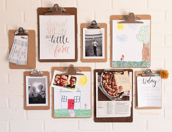 12 DIY noticeboards to stop the paper clutter | Mum's Grapevine