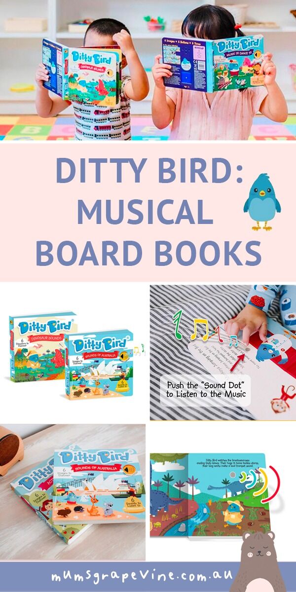 Ditty Bird Review: Award winning musical board books